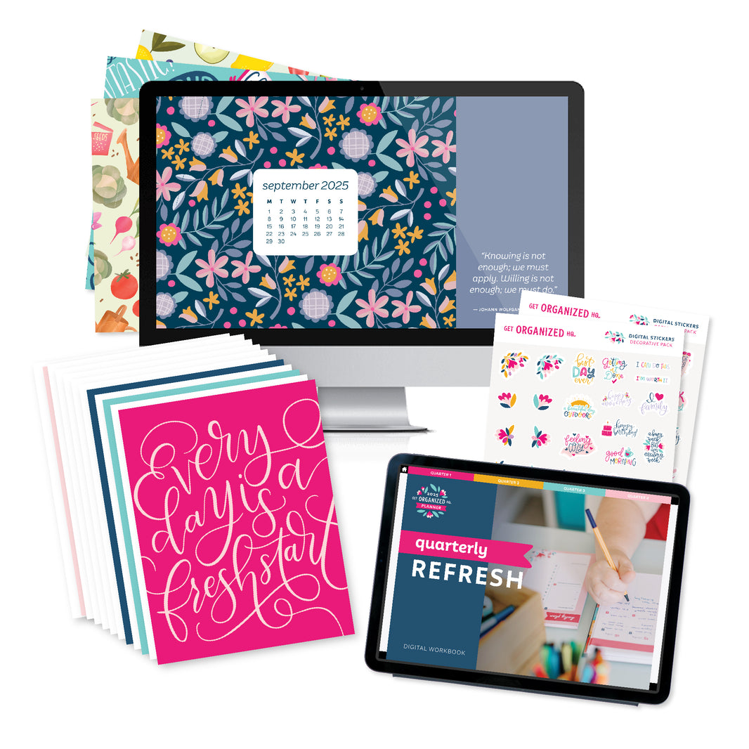 Tablet Planners – Get Organized HQ