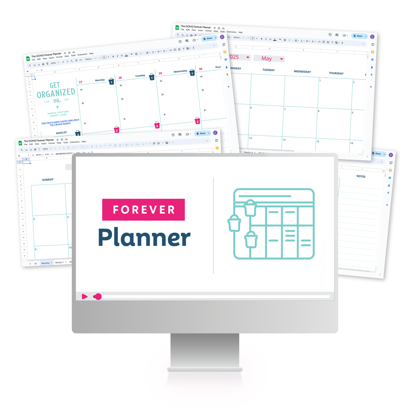 The Forever Planner – Get Organized HQ