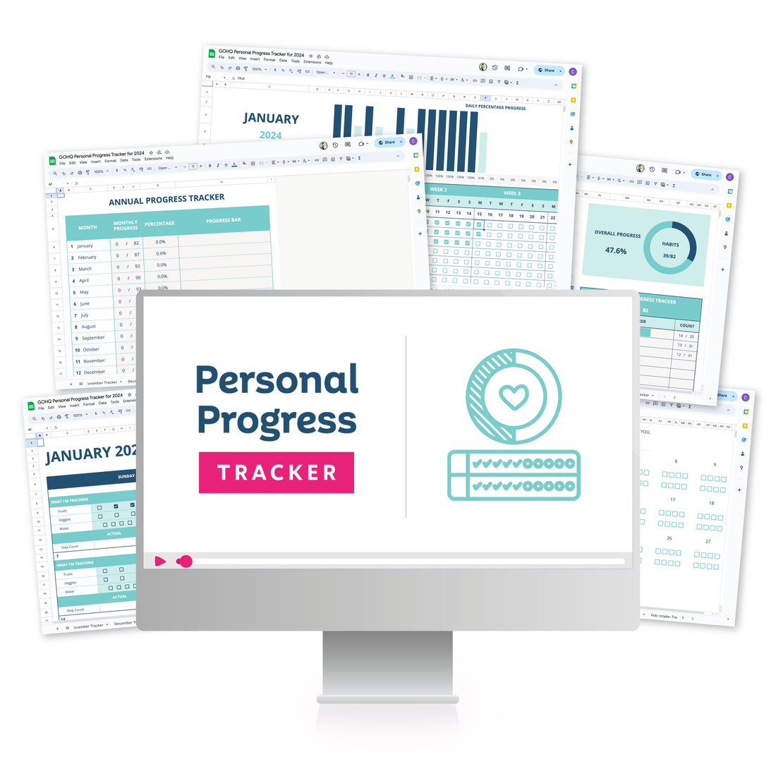 Personal Progress Tracker – Get Organized HQ