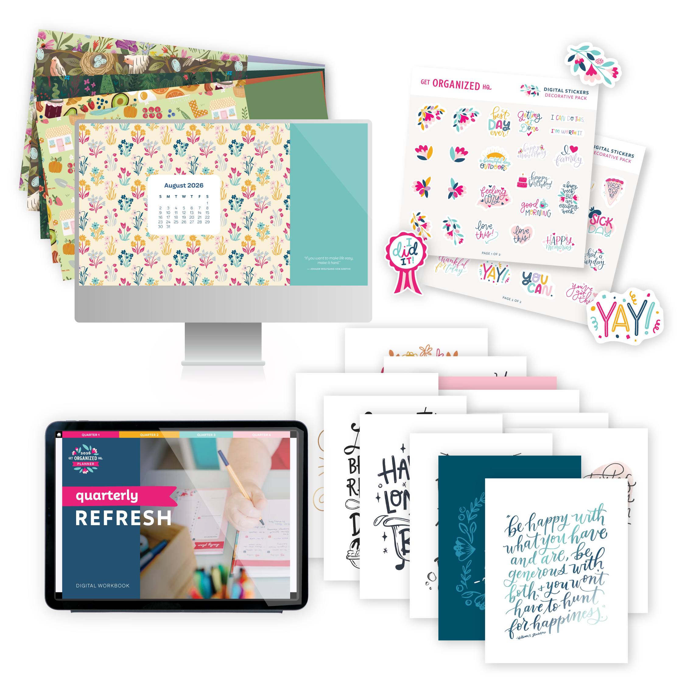 Tablet Planners – Get Organized HQ