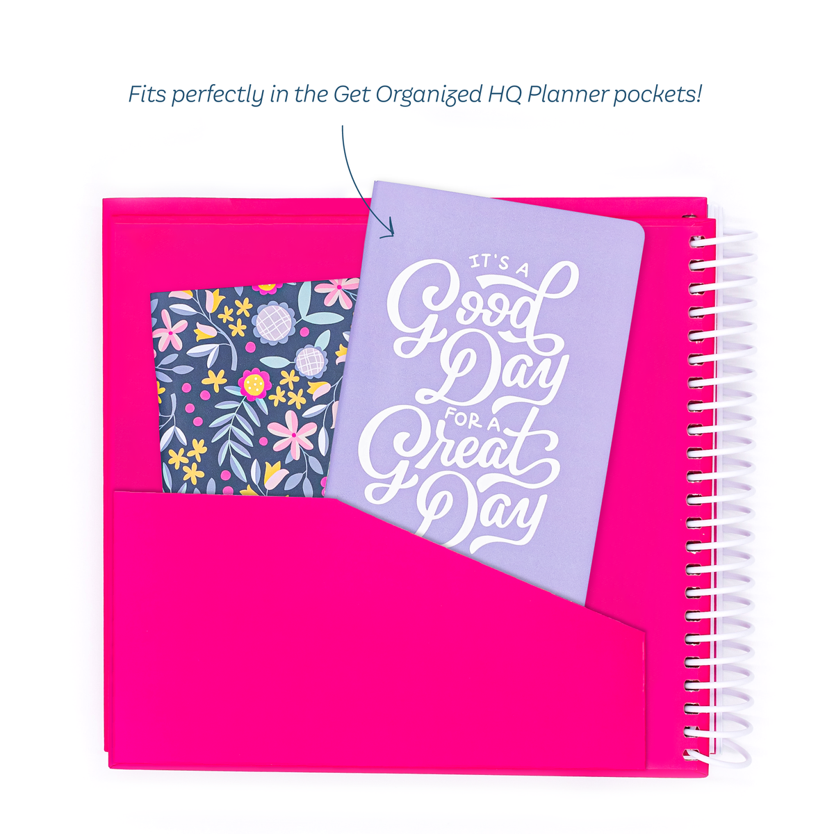 Mini Notebook - Lavender Lettered – Get Organized HQ