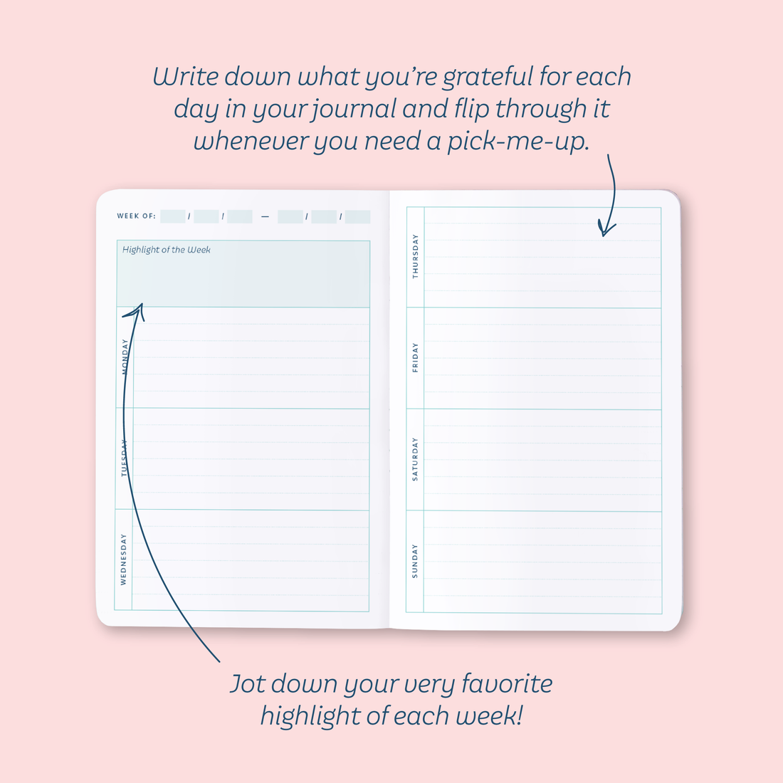 NEW Mini Gratitude Journal – Get Organized HQ