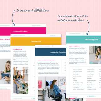 The Organized Home Manual – Get Organized HQ
