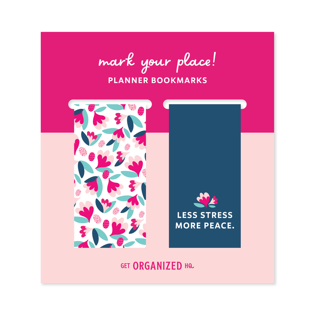 Magnetic Planner Bookmarks (Pack of 2) – Get Organized HQ