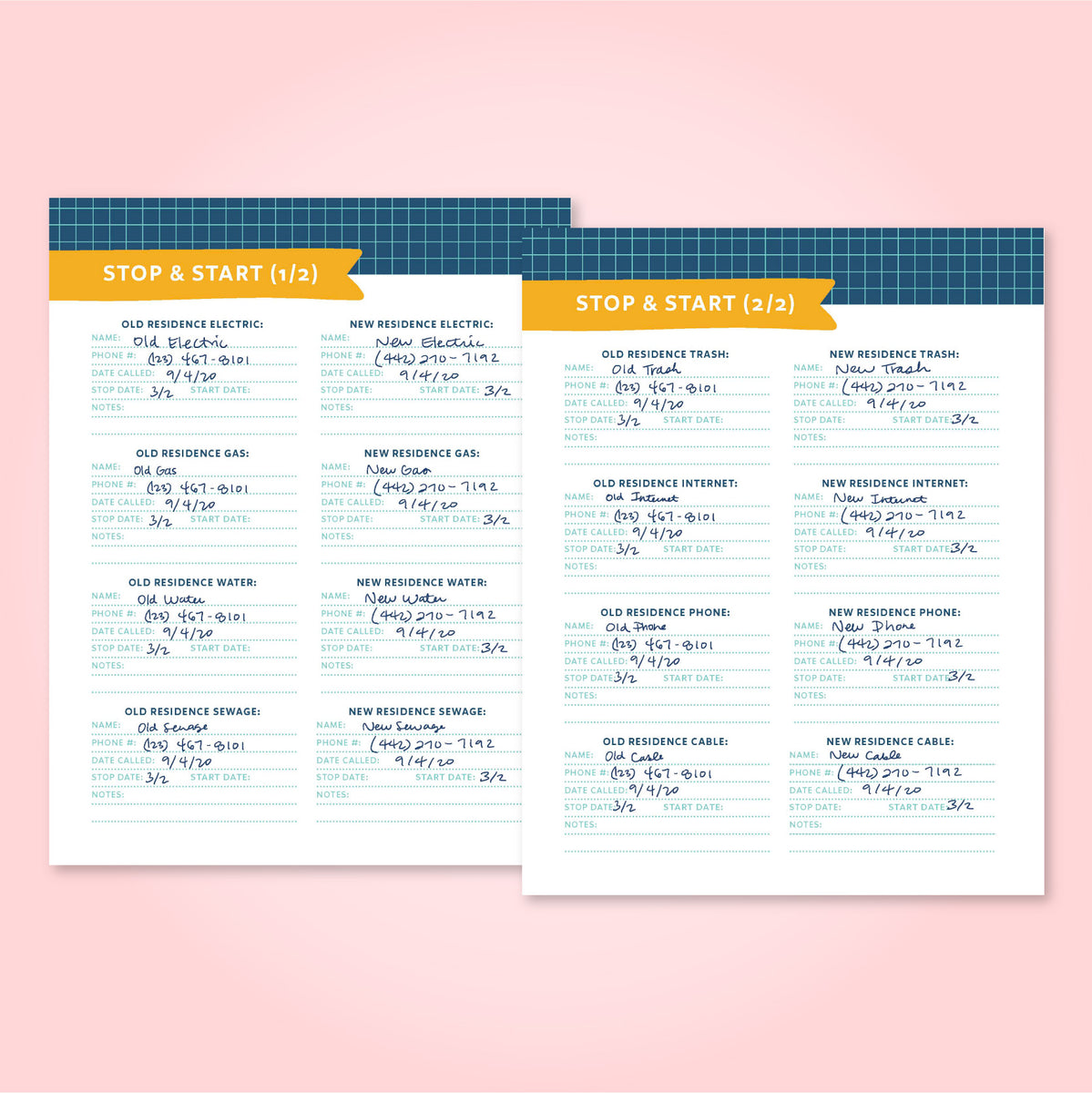 Moving Printable Toolkit – Get Organized HQ
