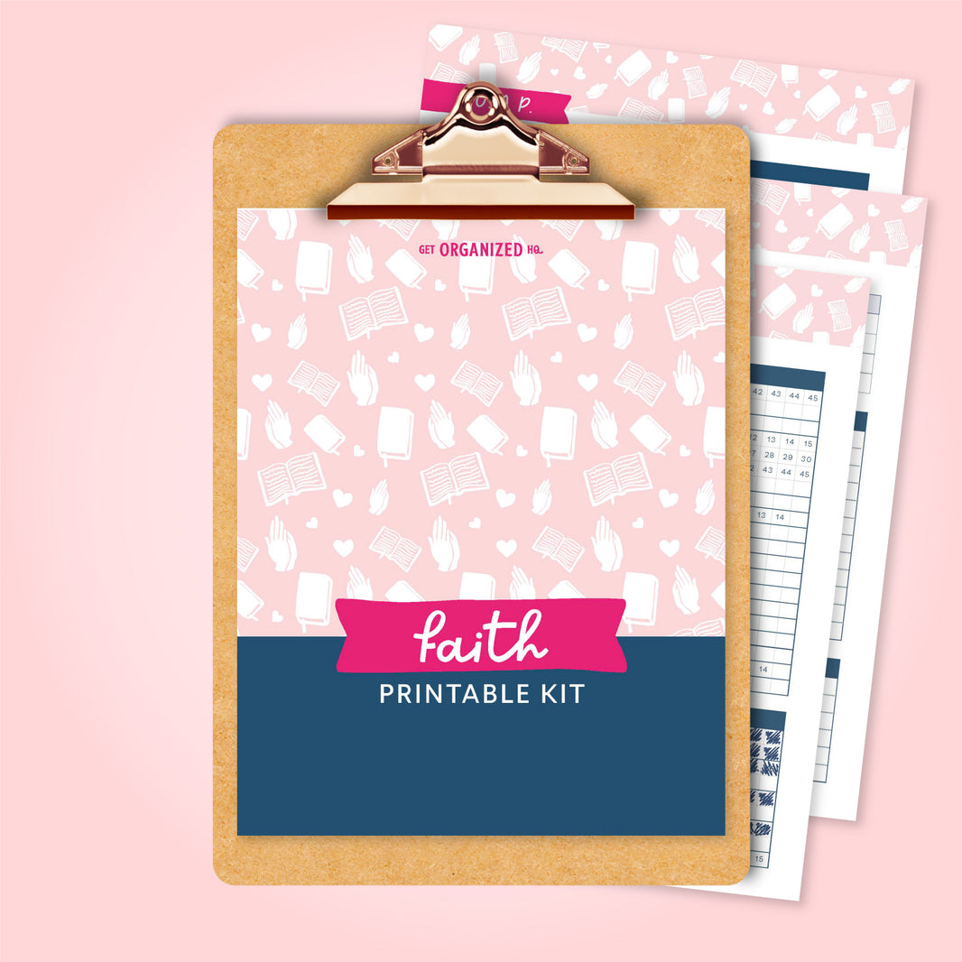Printable Kits – Get Organized HQ